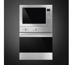 Micro-ondes encastrable SMEG FMI425X Elementi Inox - Micro-ondes BUT